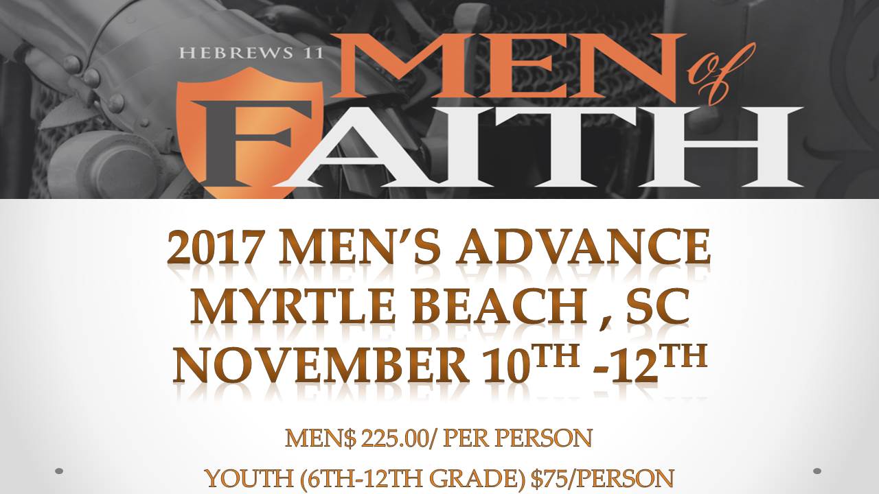 Men's Conference - The Revelation Of Christ Church